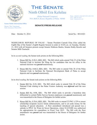 SPR 08141021 | PDF | Civic affairs | Politics