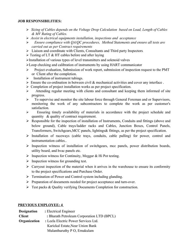 DEEPU CV O&G_2 | PDF