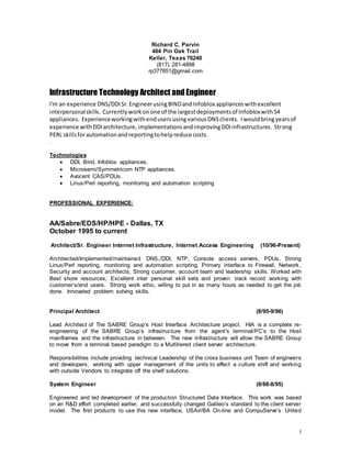 Richard Parvin resume - DDI | PDF