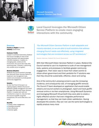 Microsoft Redlands Case Study | PDF