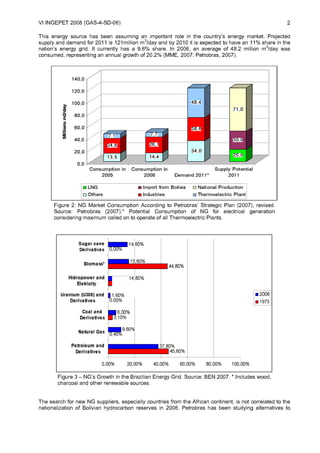Paper Ingepet - Brazil's Insertion in the LNG Route | PDF