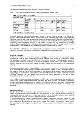 Paper Ingepet - Brazil's Insertion in the LNG Route | PDF