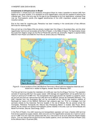 Paper Ingepet - Brazil's Insertion in the LNG Route | PDF