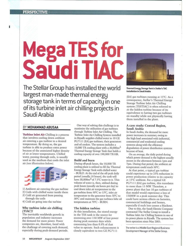 Mega TES in Saudi Arabia | PDF