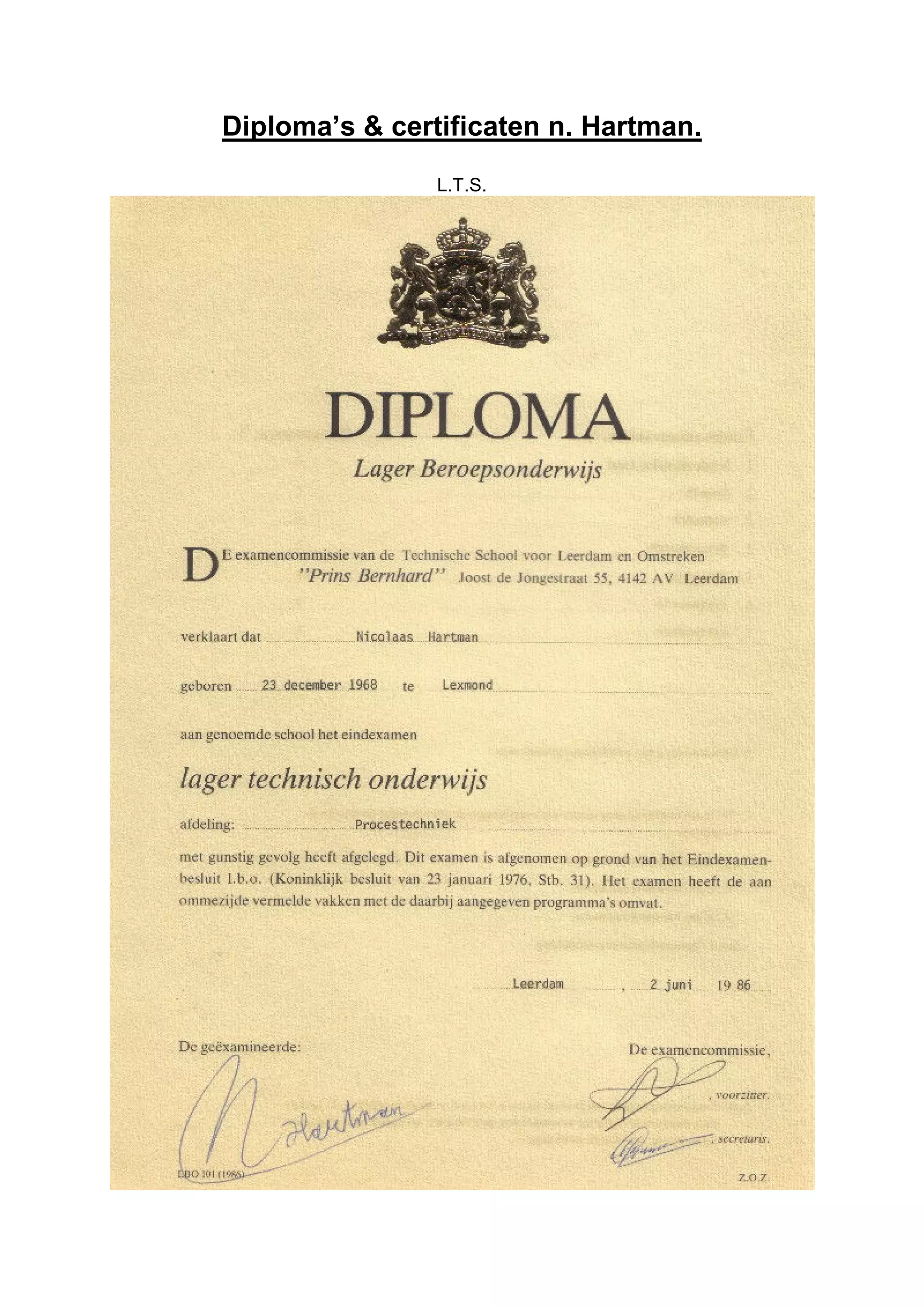 Diplomas&d | PDF