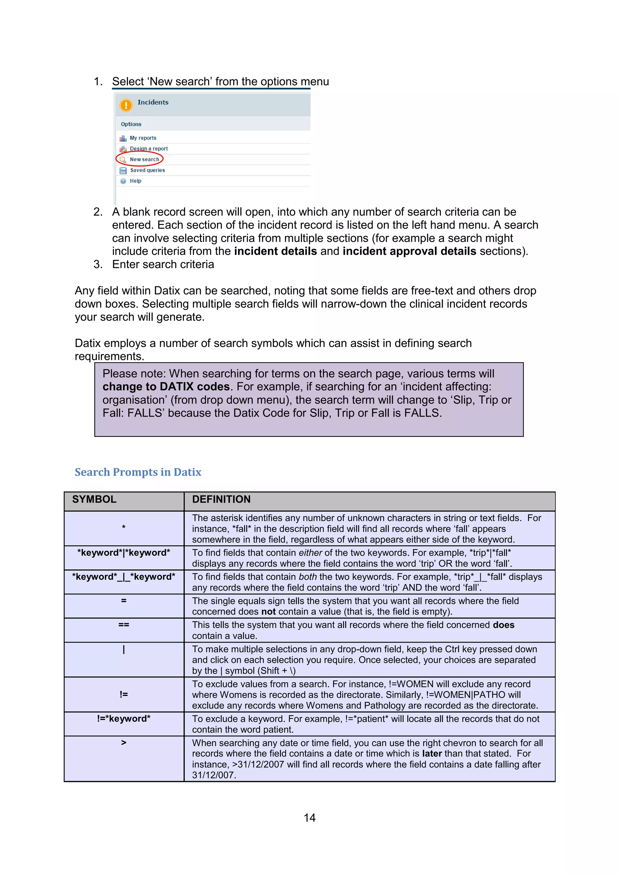 Datix Handler Training manual | PDF Datix Handler Training manual | PDF