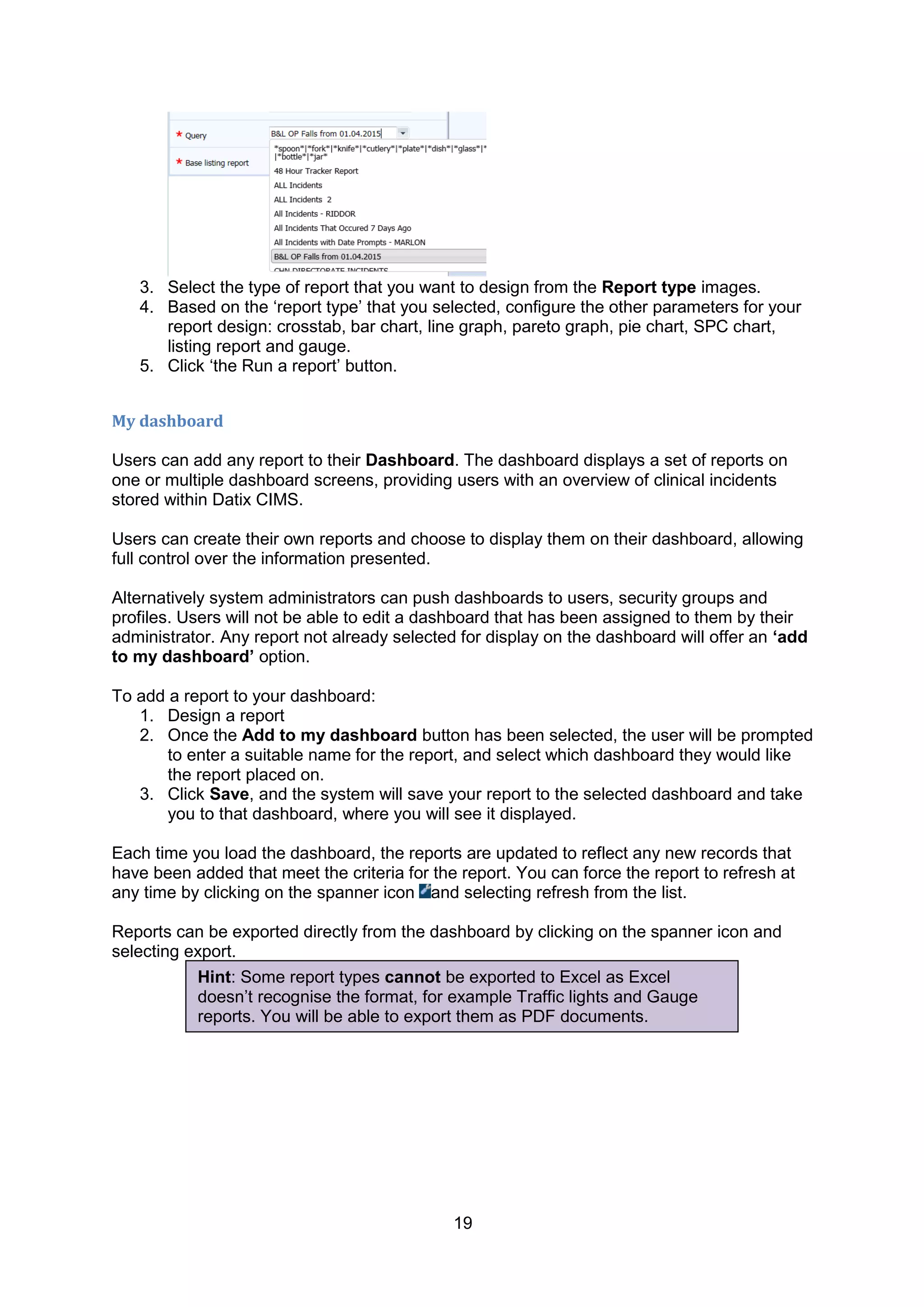 Datix Handler Training manual | PDF