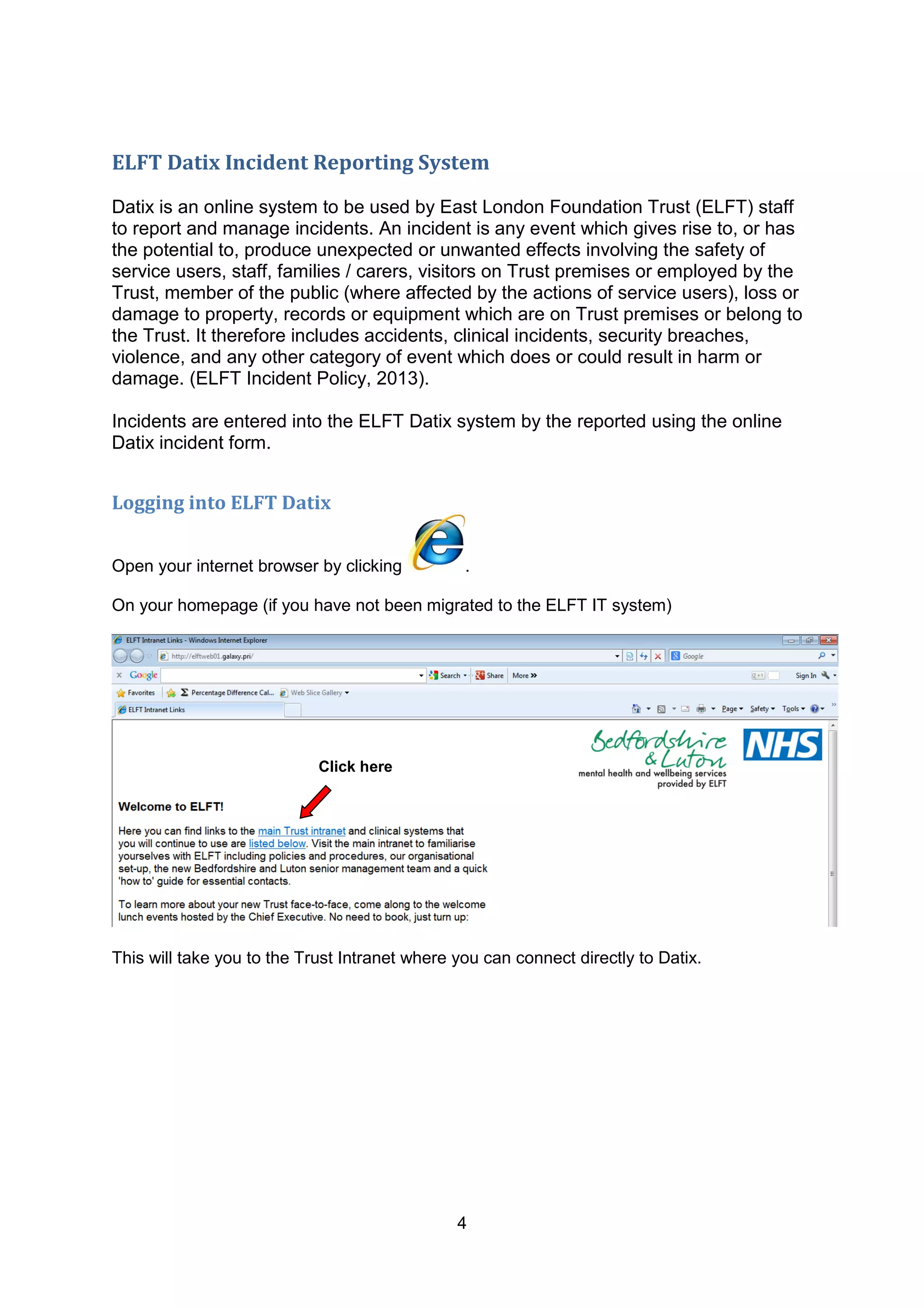 Datix Handler Training manual | PDF