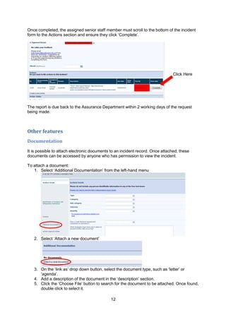 Datix Handler Training manual | PDF | Email | Internet