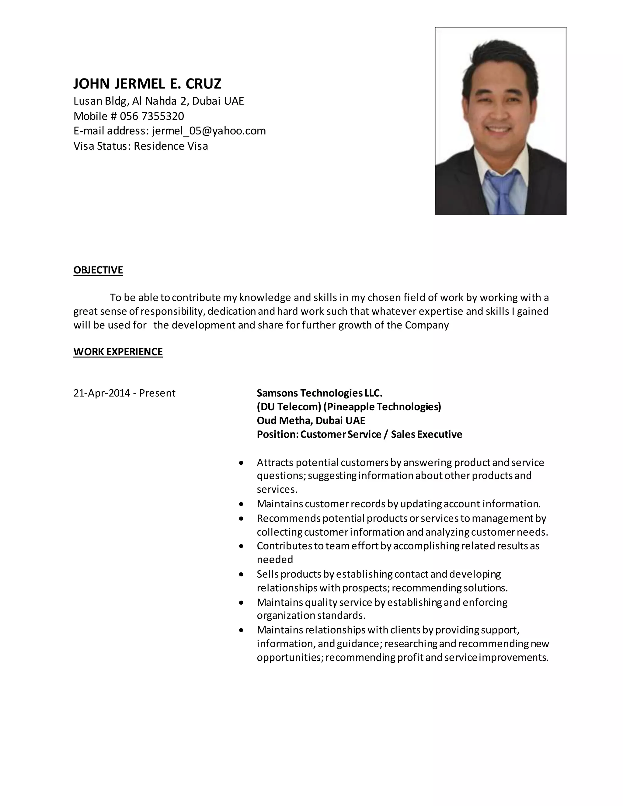 JERMEL NEW CV | DOCX