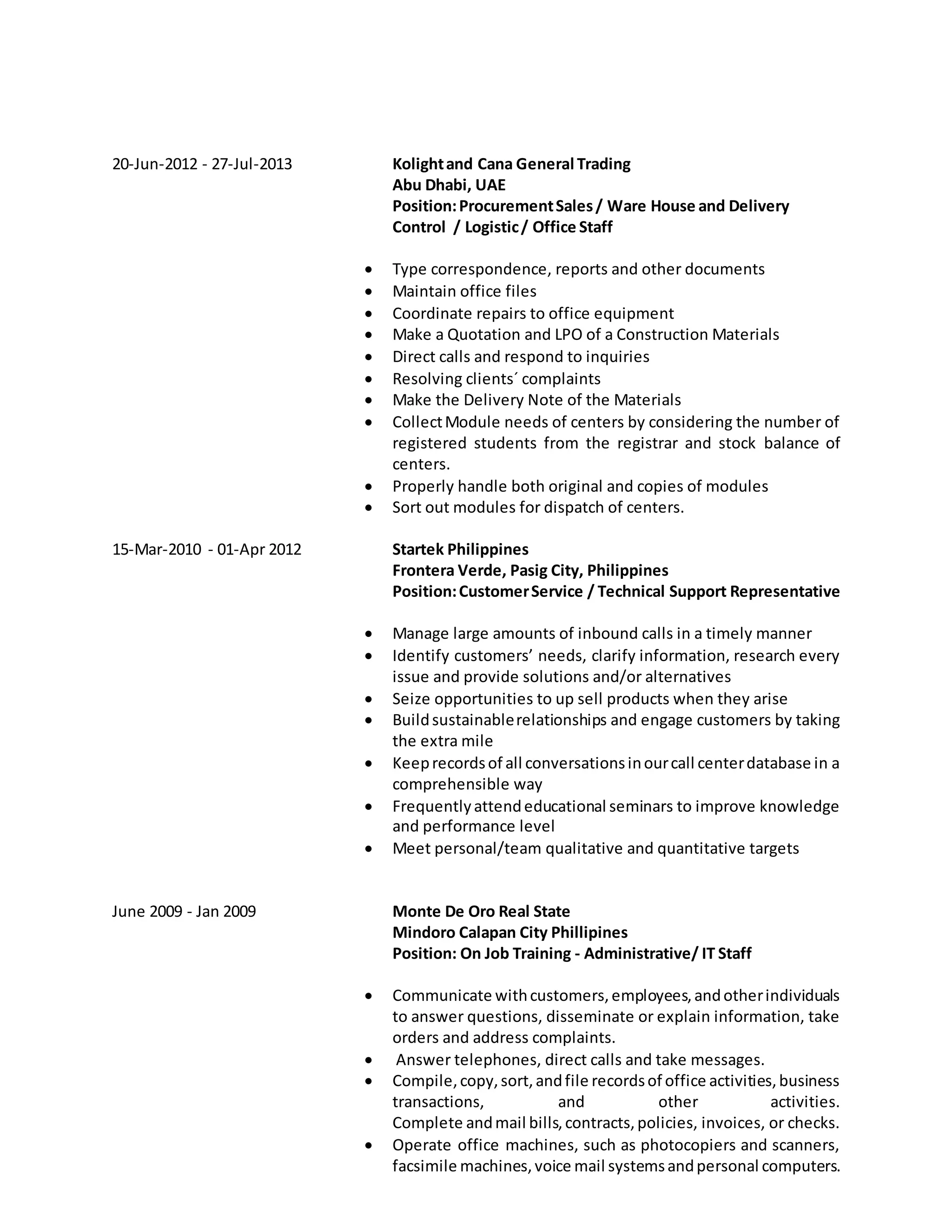 JERMEL NEW CV | DOCX
