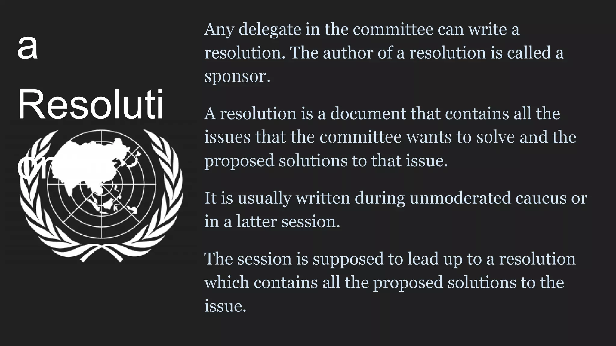 How to write a resolution. | PPTX