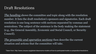 How to write a resolution. | PPTX