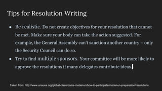 How to write a resolution. | PPTX