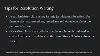 How to write a resolution. | PPTX
