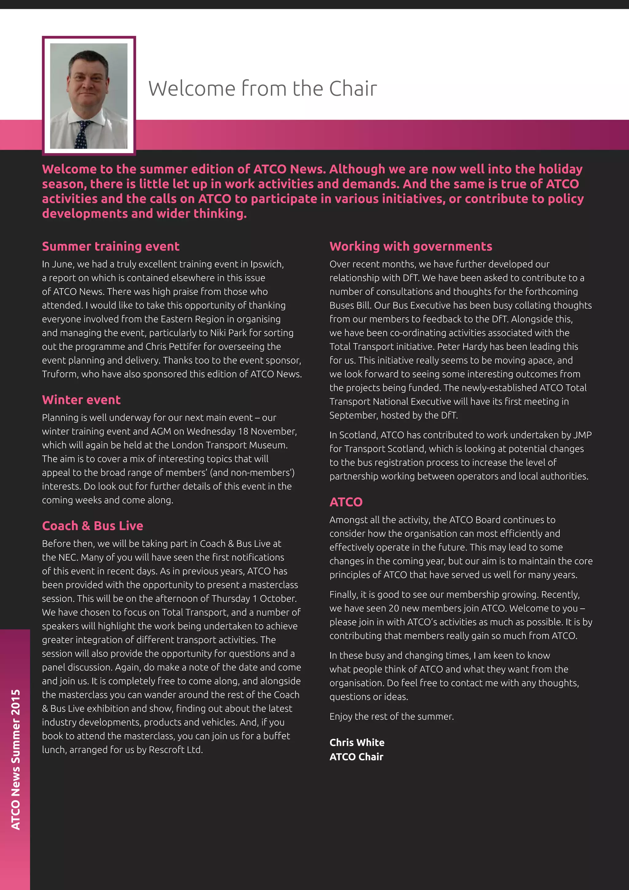 Summer 15 ATCO News | PDF