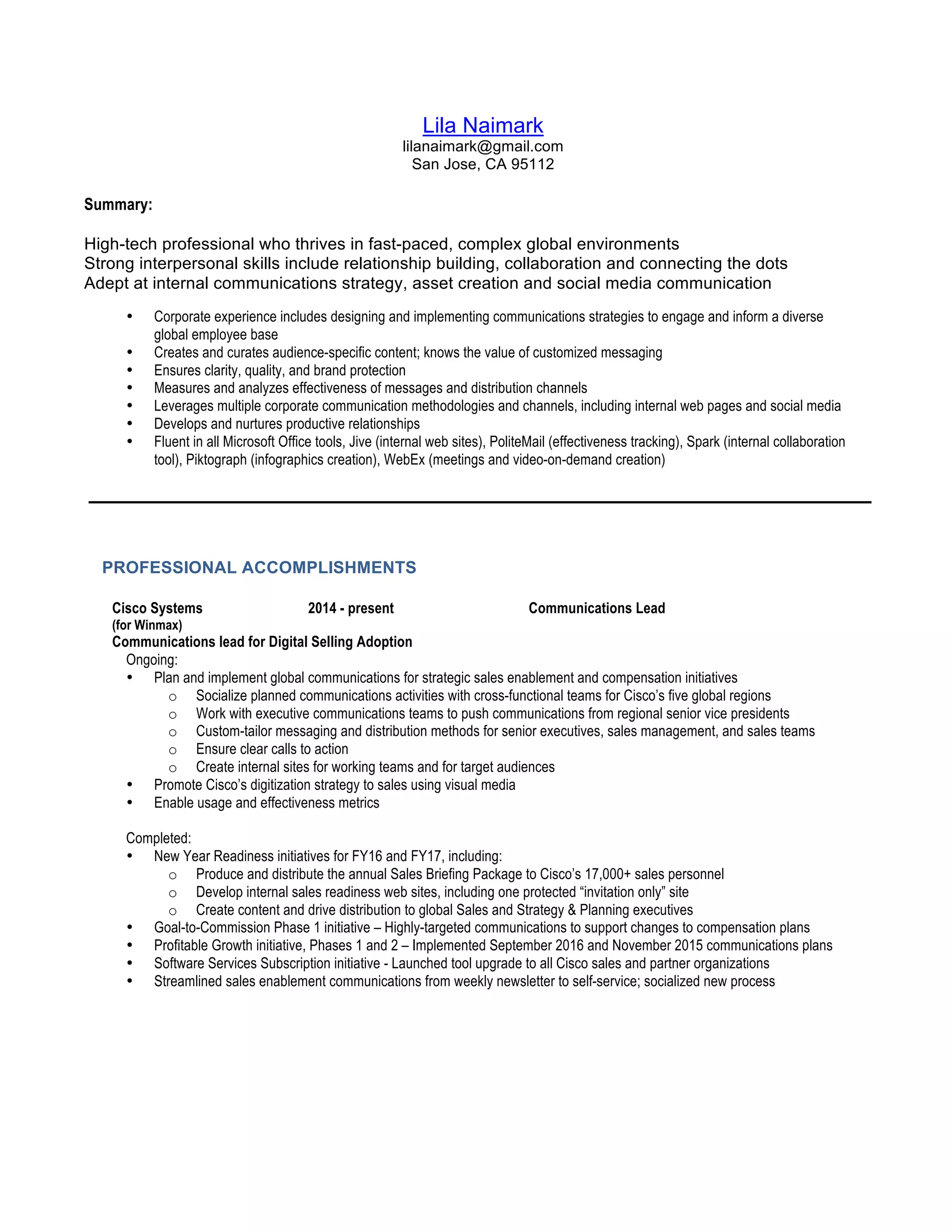Lila Naimark 12_16 | PDF
