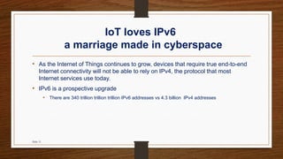 IPv6 and the Internet of Things | PDF