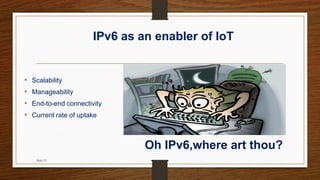 IPv6 and the Internet of Things | PDF