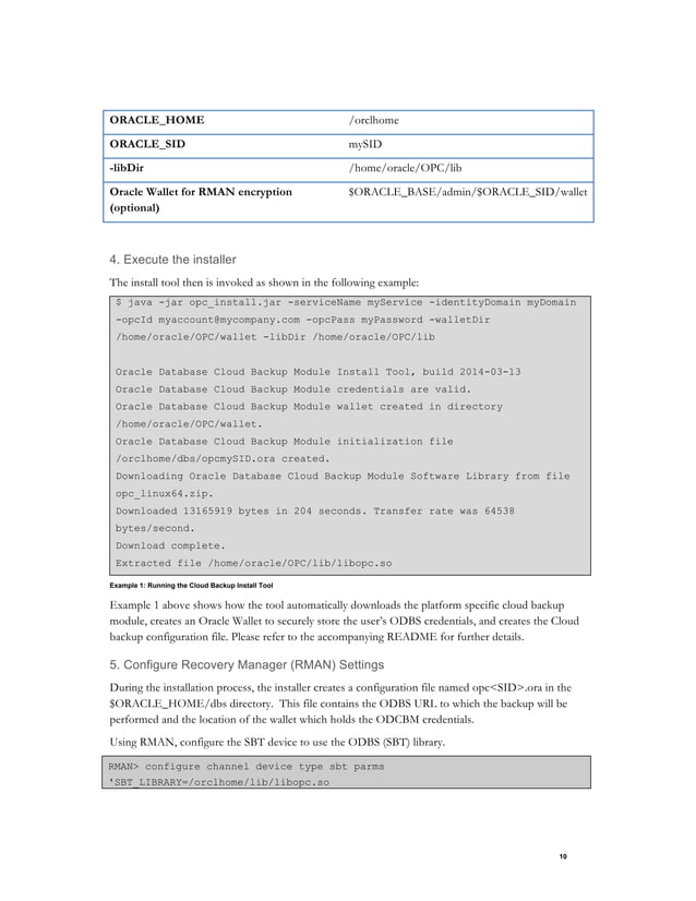 twp-oracledatabasebackupservice-2183633 | PDF
