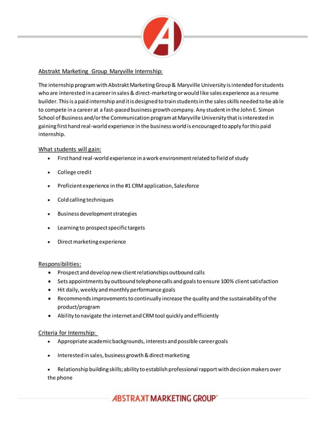 Overview of Internship | DOCX