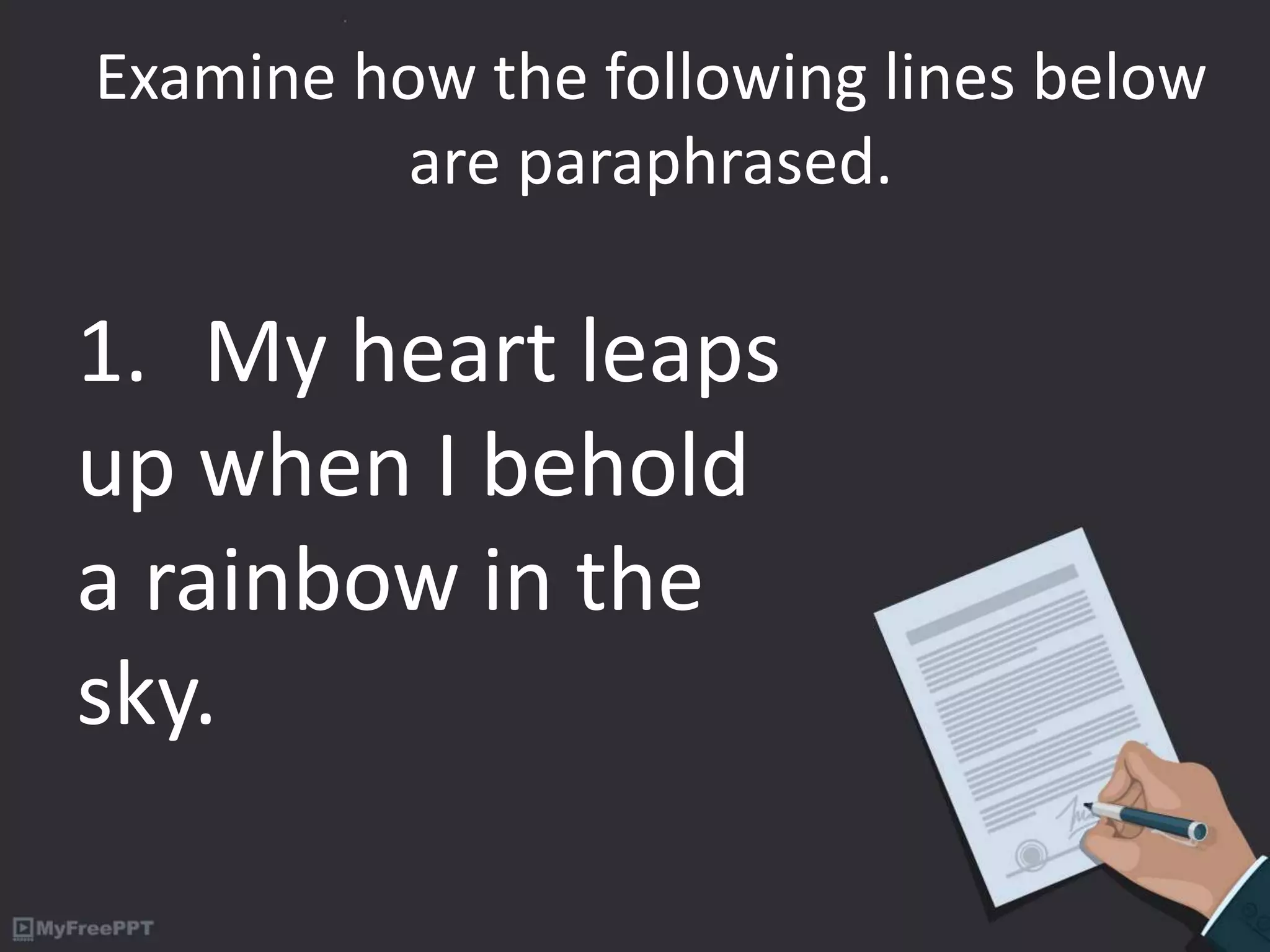 Paraphrasing - EAPP | POTX