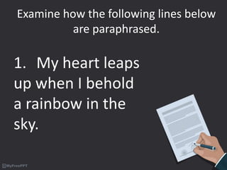 Paraphrasing - EAPP | POTX