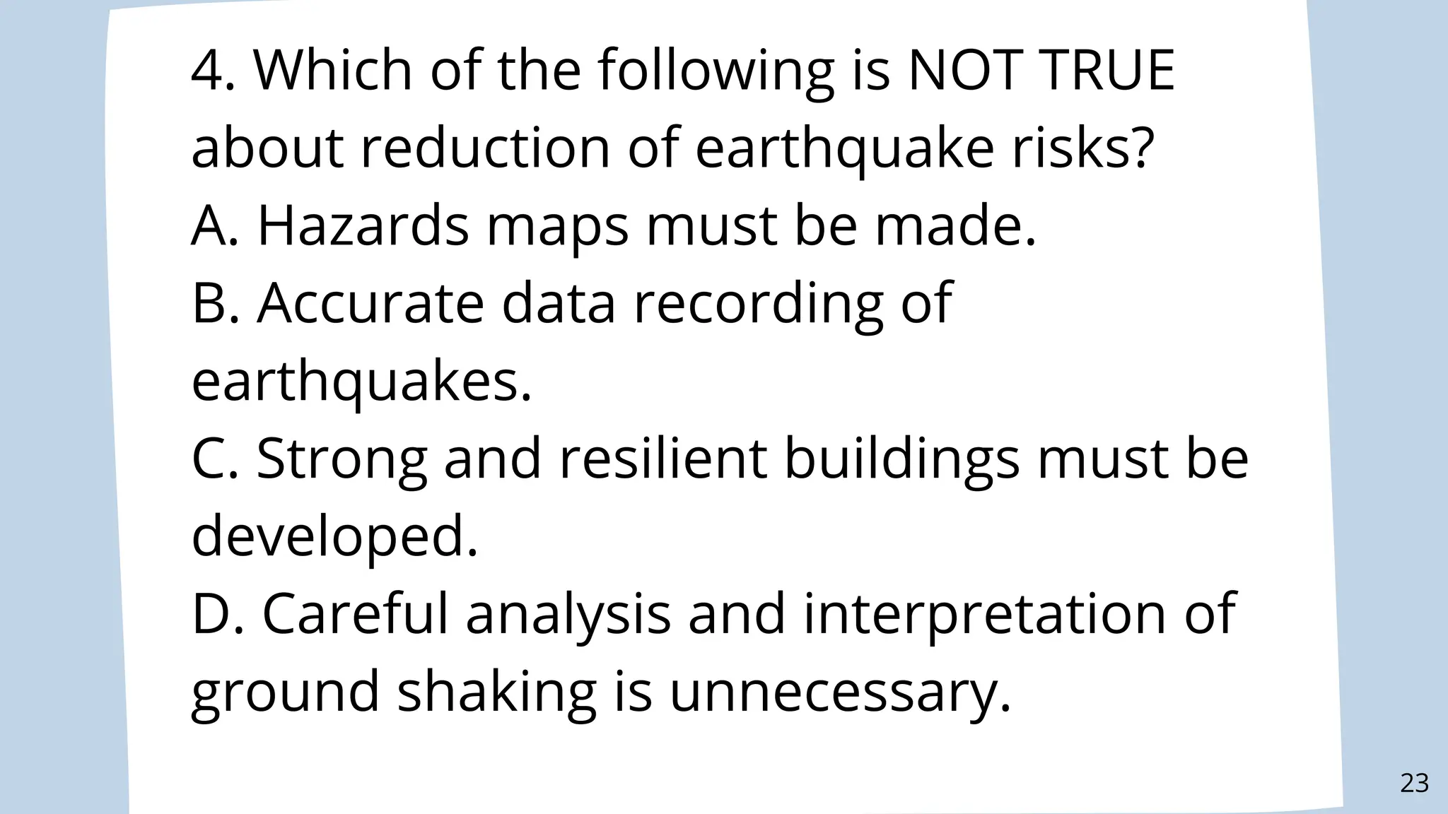 Earthquake Hazards Earthquake Hazards Earthquake Hazards | PPTX