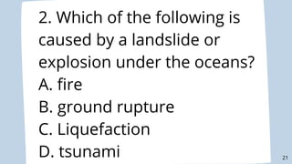 Earthquake Hazards Earthquake Hazards Earthquake Hazards | PPTX ...