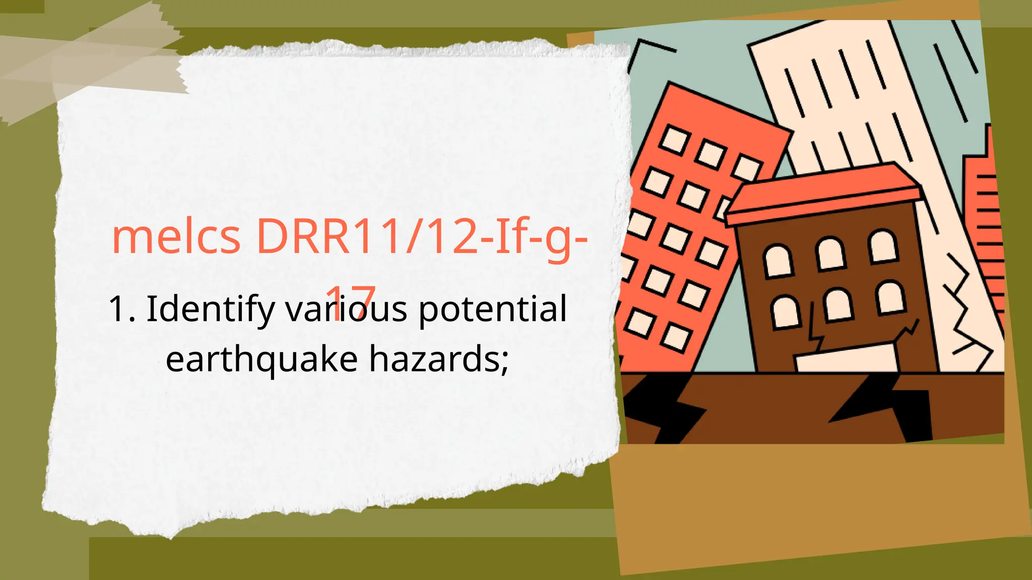 5 EARTHQUAKE HAZARDS and the effects of each | PPTX