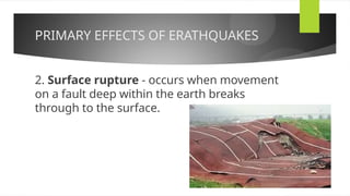 5 EARTHQUAKE HAZARDS and the effects of each | PPTX