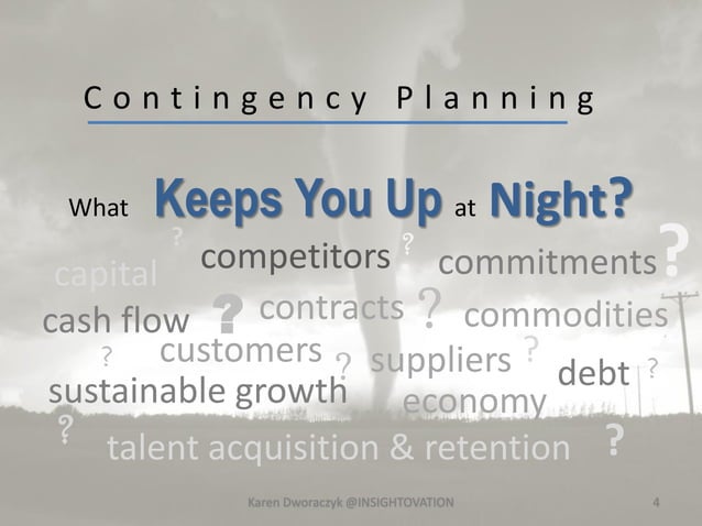 5 Easy Steps of Contingency Planning | PPT
