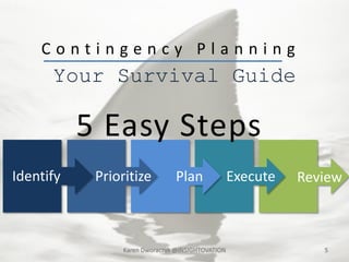 5 Easy Steps of Contingency Planning | PDF