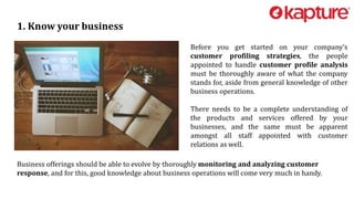 5 Easy Steps To Get Started With Customer Profiling | PDF