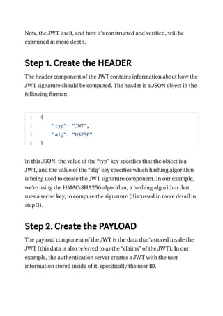 5 easy steps to understanding json web tokens (jwt) | PDF