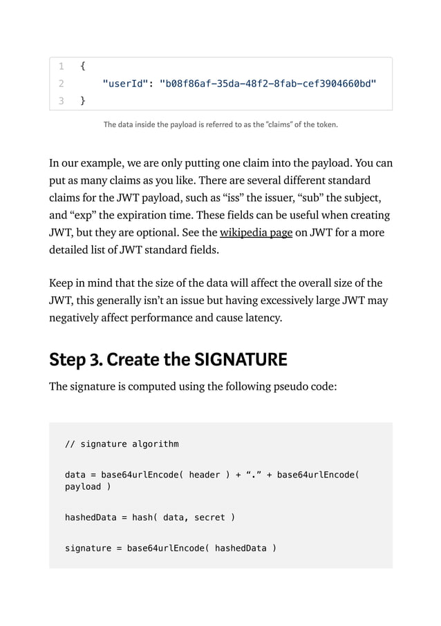 5 easy steps to understanding json web tokens (jwt) | PDF