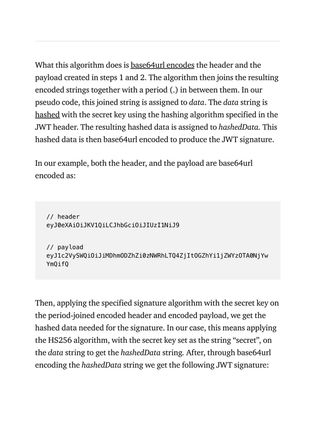 5 easy steps to understanding json web tokens (jwt) | PDF