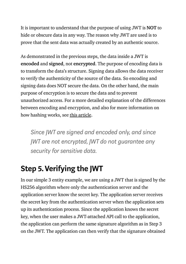 5 Easy Steps To Understanding Json Web Tokens Jwt Pdf