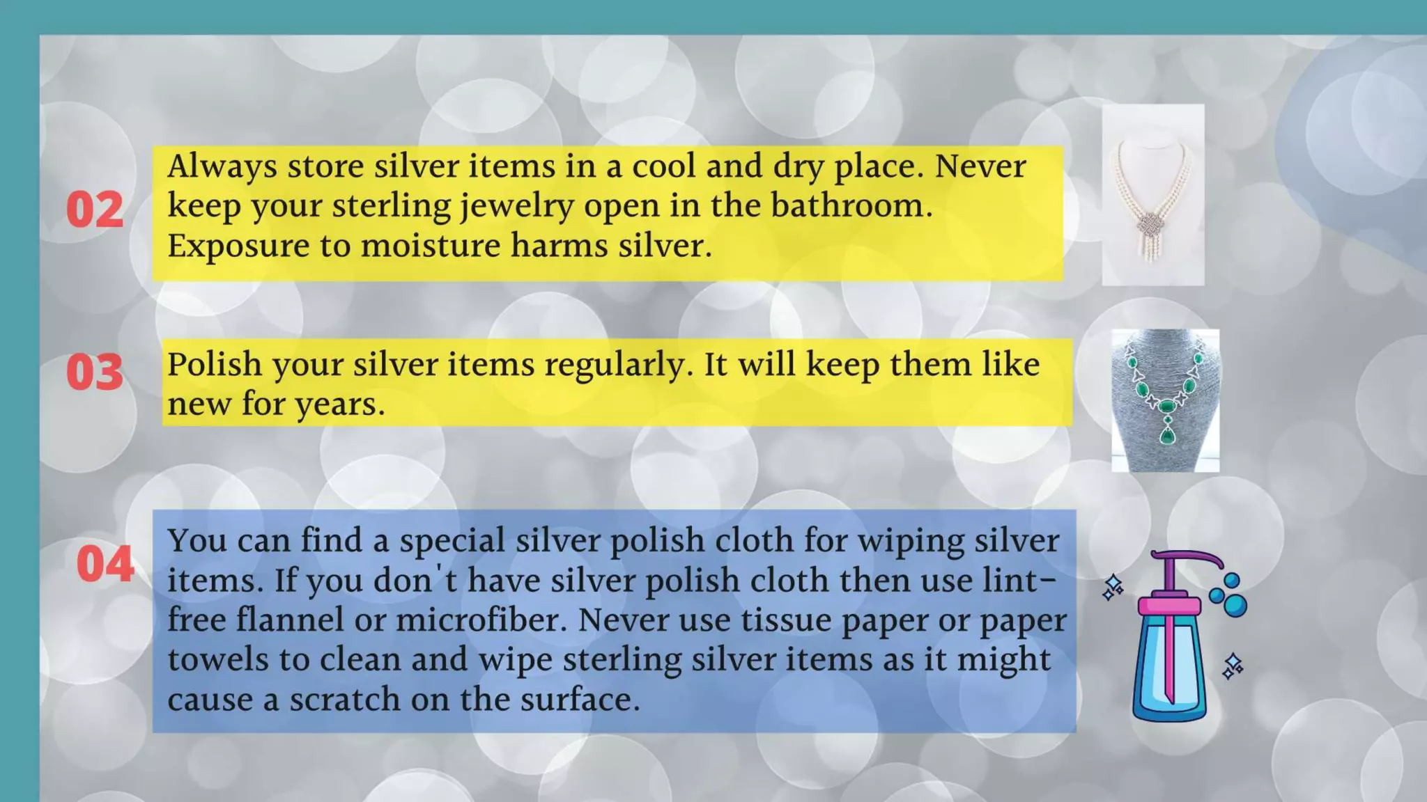 5 easy sterling silver care tips | PPT