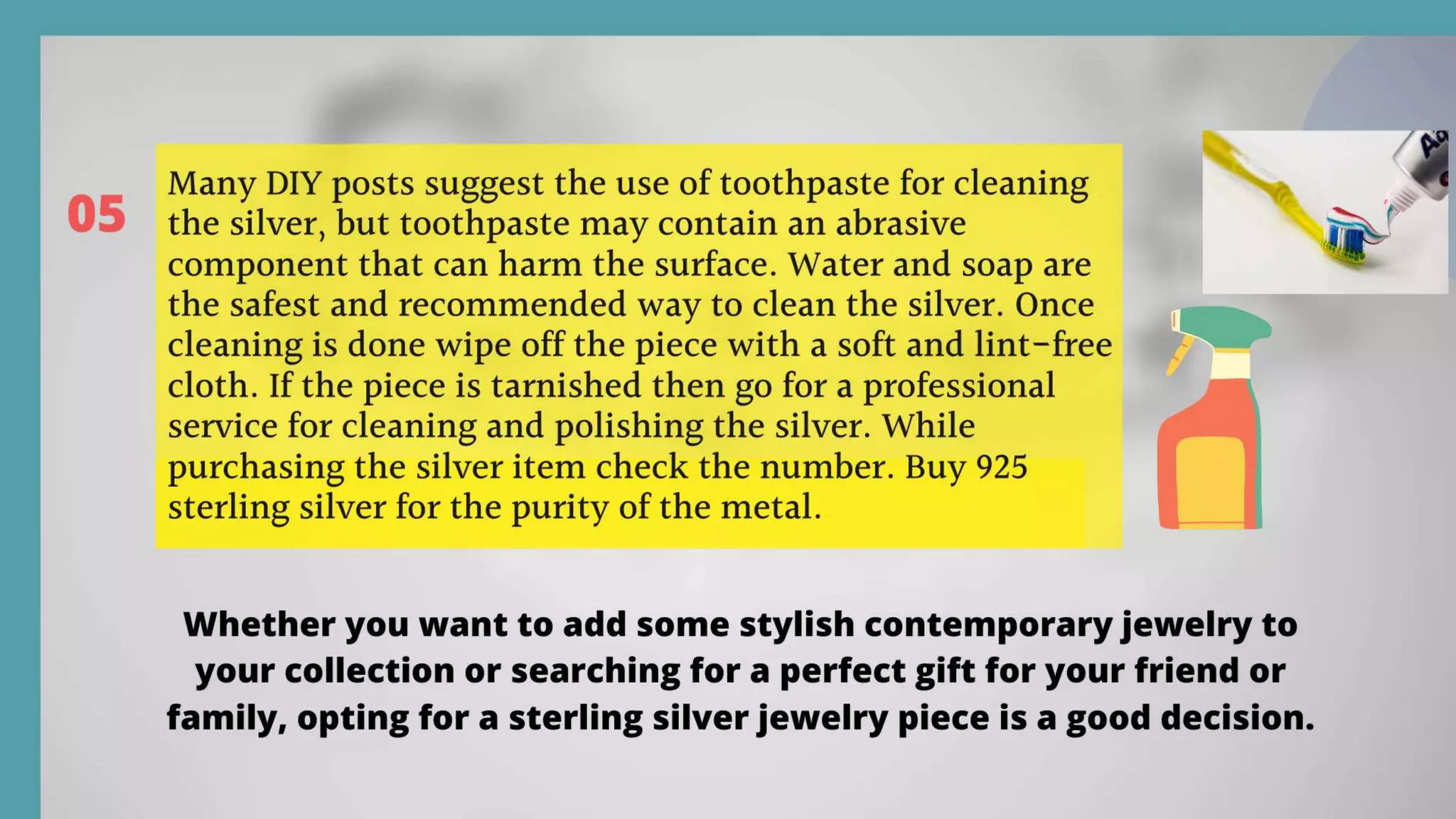 5 easy sterling silver care tips | PPT