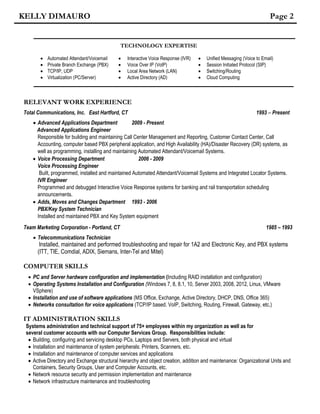 Kelly DiMauro - Resume | PDF