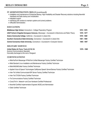 Kelly DiMauro - Resume | PDF