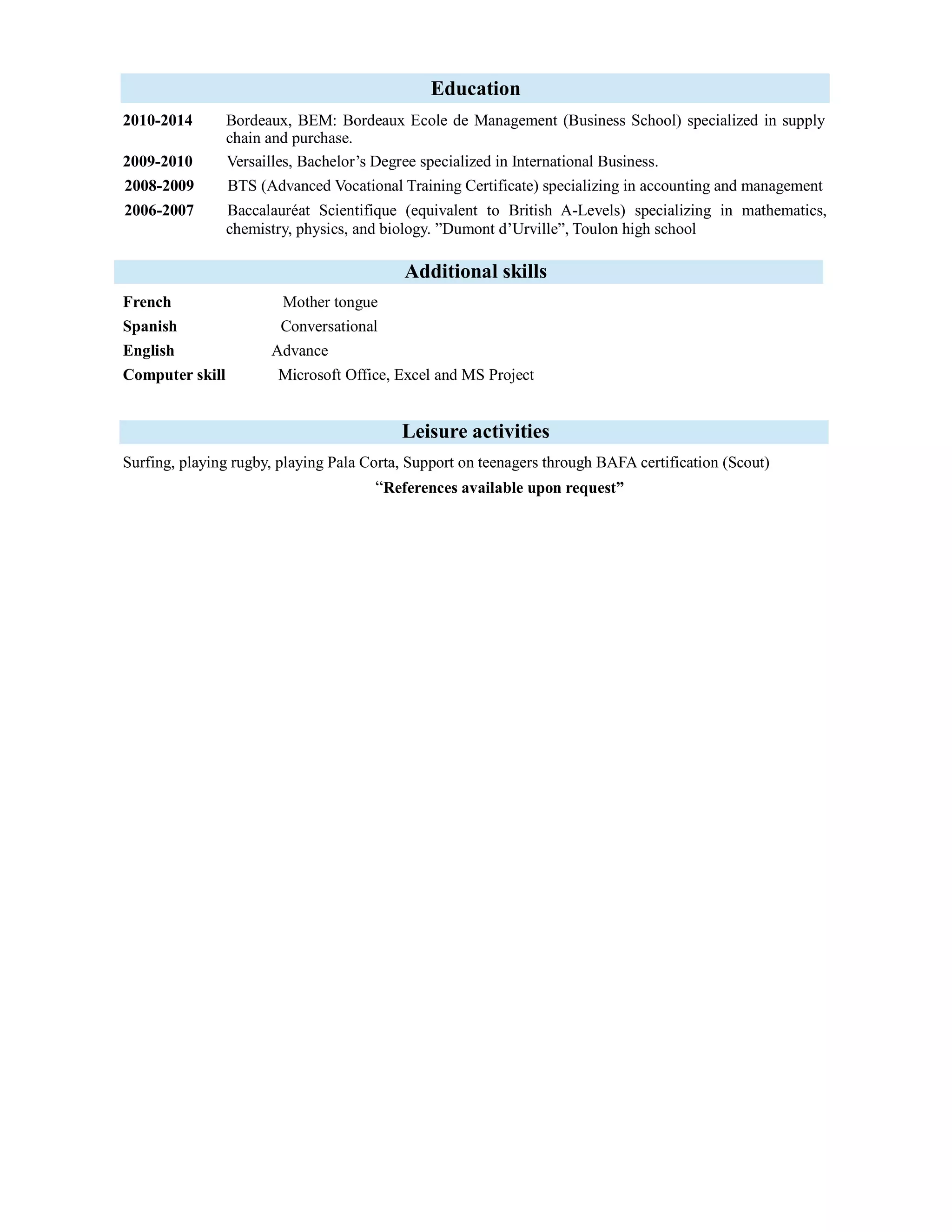 JB-CV-English-2016 | PDF