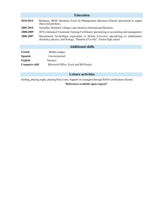 JB-CV-English-2016 | PDF