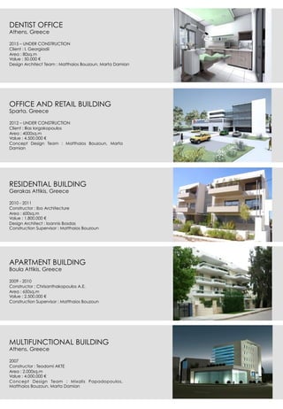 MATTHAIOS BOUZOUN-PORTFOLIO2015 | PDF