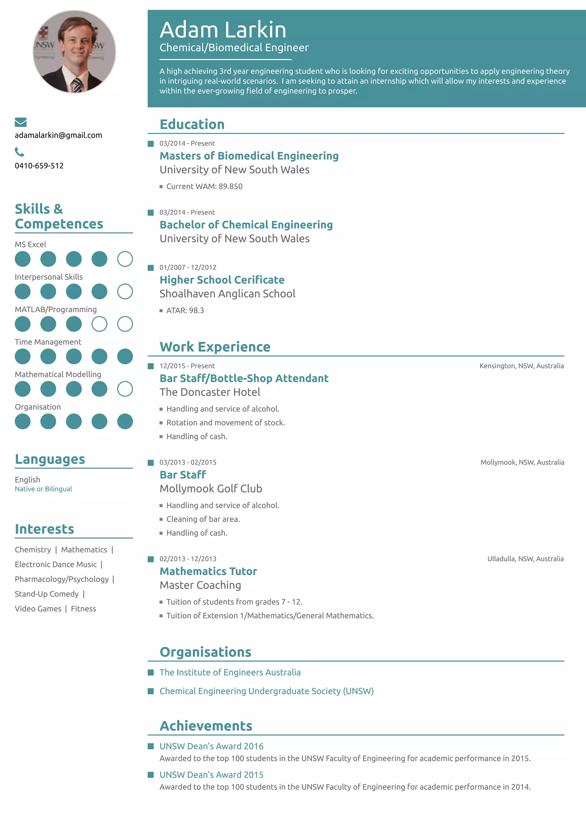 Adam's Résumé | PDF