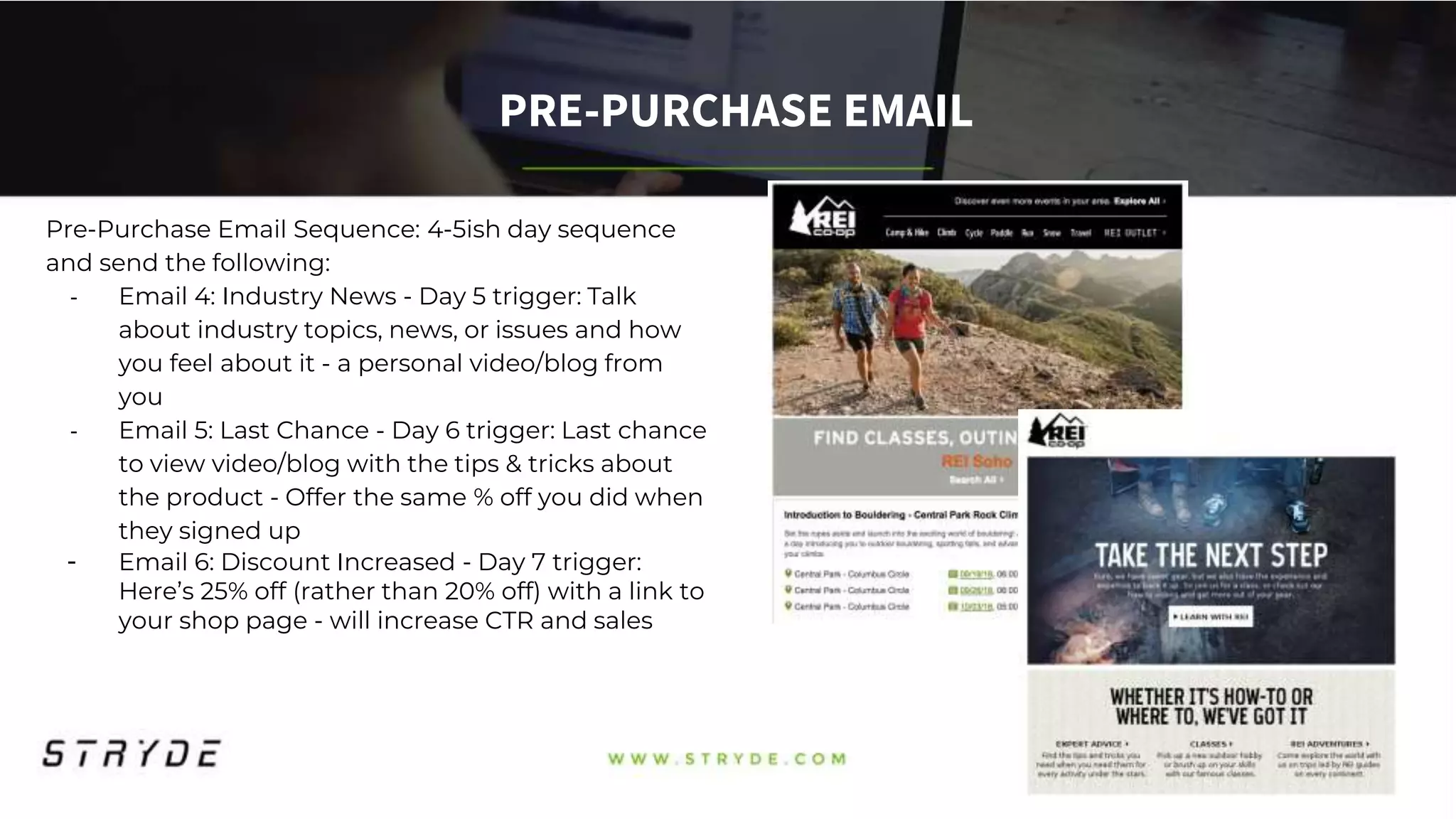 5 Ecommerce Email Automations and Workflow Templates | PPTX