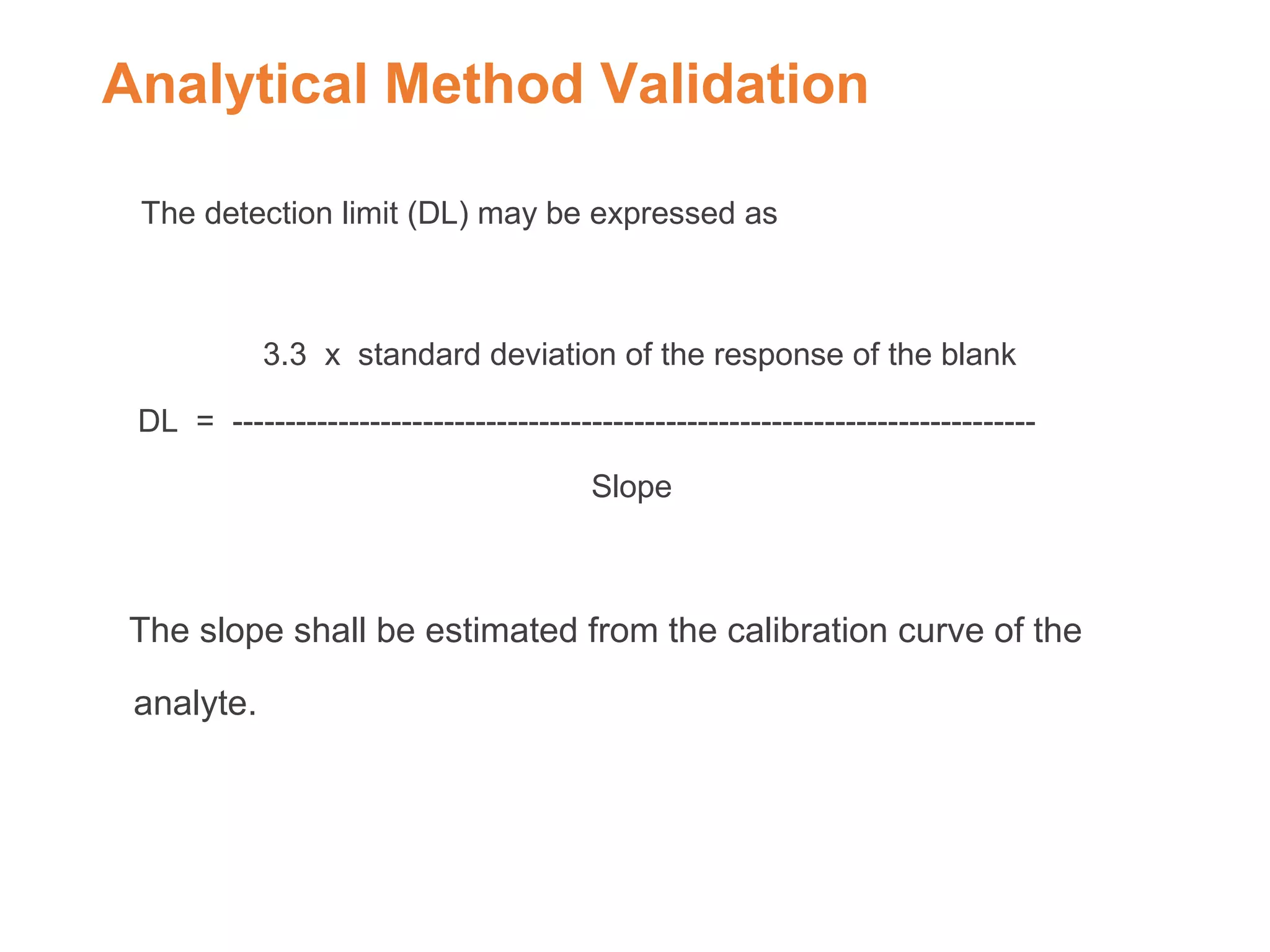 Related Substances-Method Validation-PPT_slide | PPT