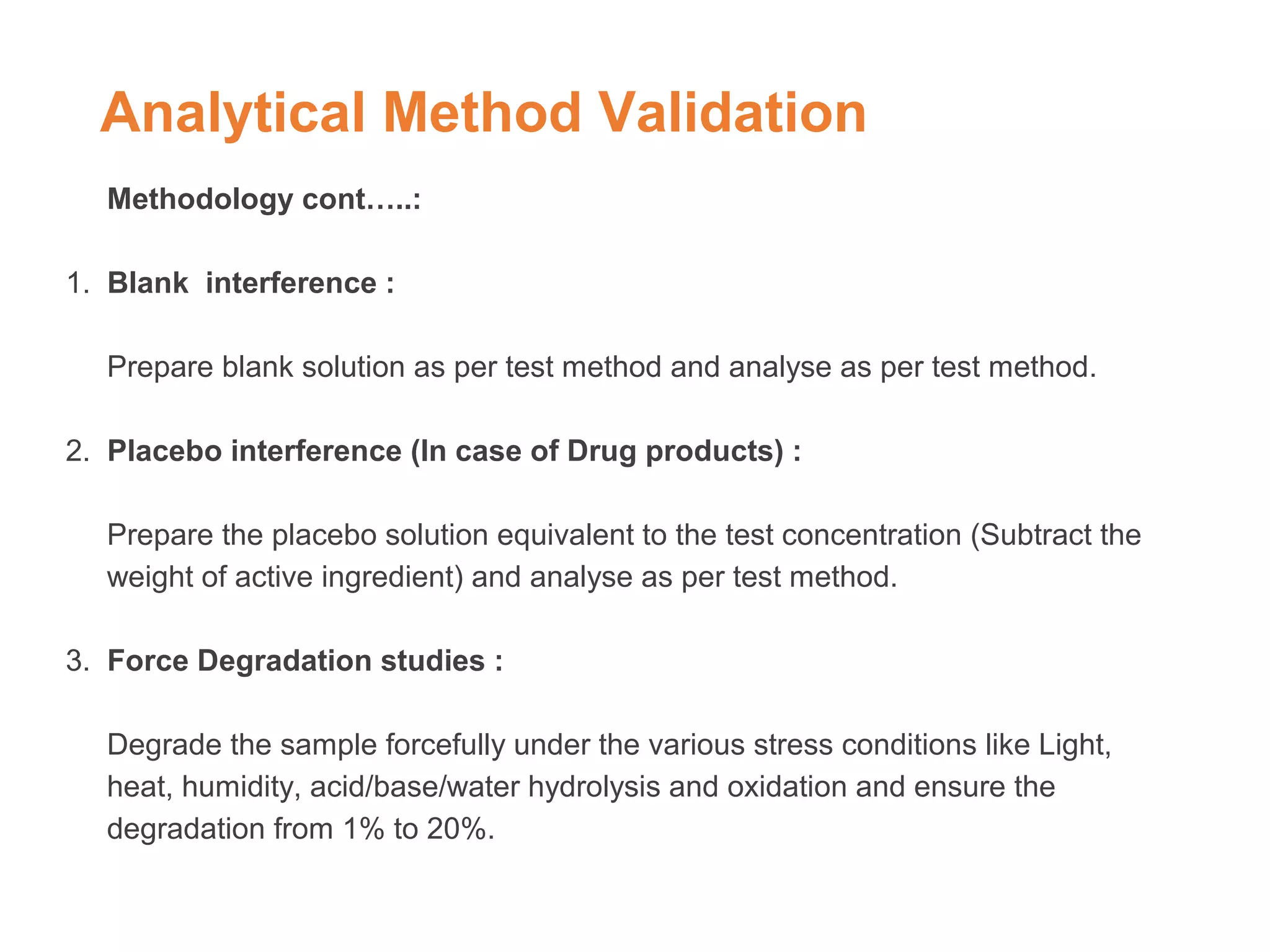 Related Substances-Method Validation-PPT_slide | PPT