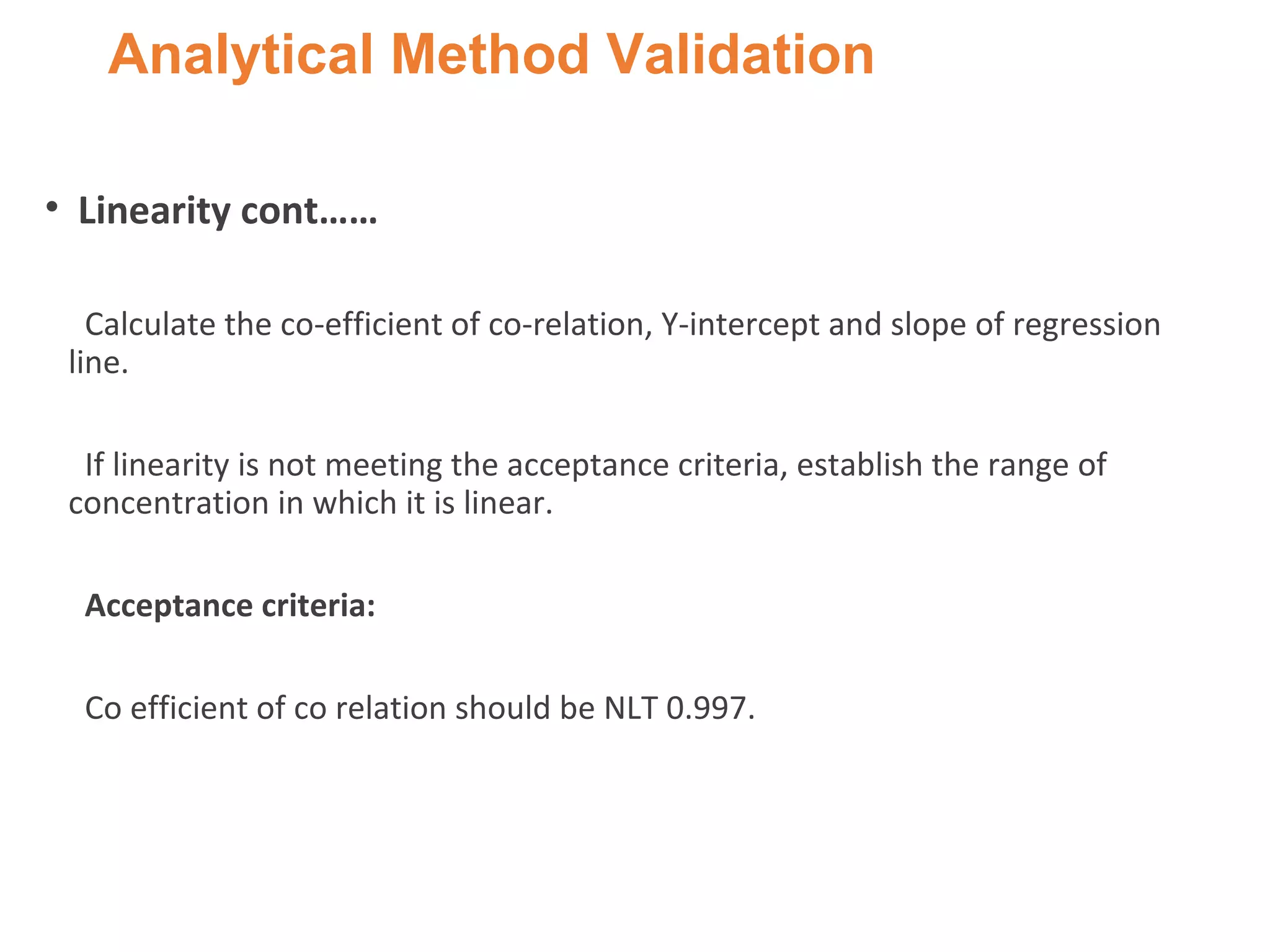 Related Substances-Method Validation-PPT_slide | PPT